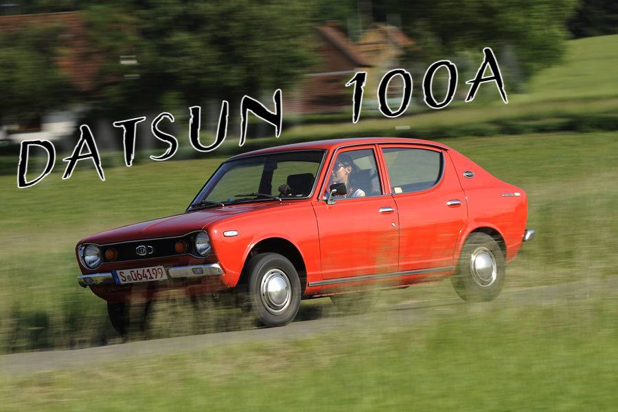 Datsun 100A. "Японский десант"