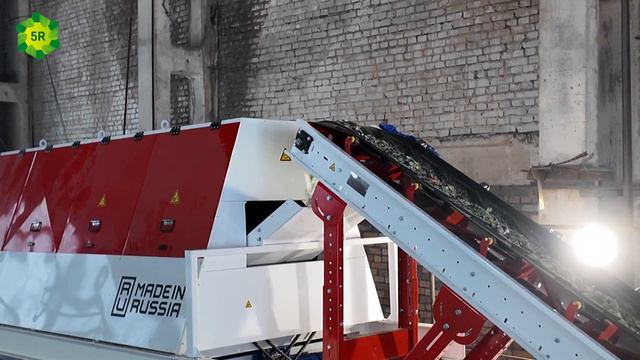 Дробильно-сортировочный комплекс по переработке стеклобоя.