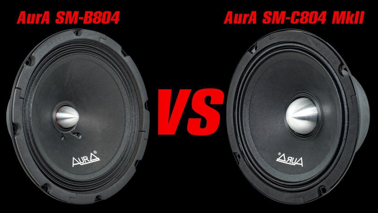 AurA SM-B804 vs AurA SM-C804 MkII. HPF=100Hz, LPF=OFF