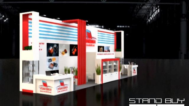 Выставочный стенд компании "ТД Упаковка" на выставке "РосУпак 2024"