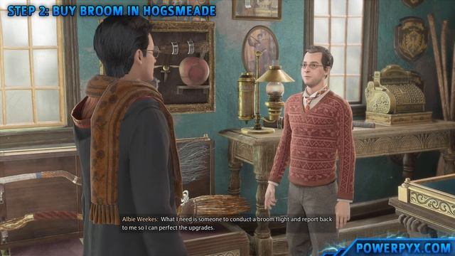 Hogwarts Legacy. Как получить летающую метлу