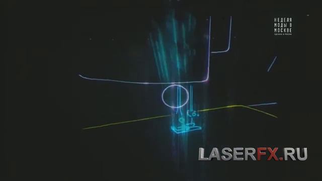 Неделя Моды в Москве Точка RU 2017   Лазерное шоу
