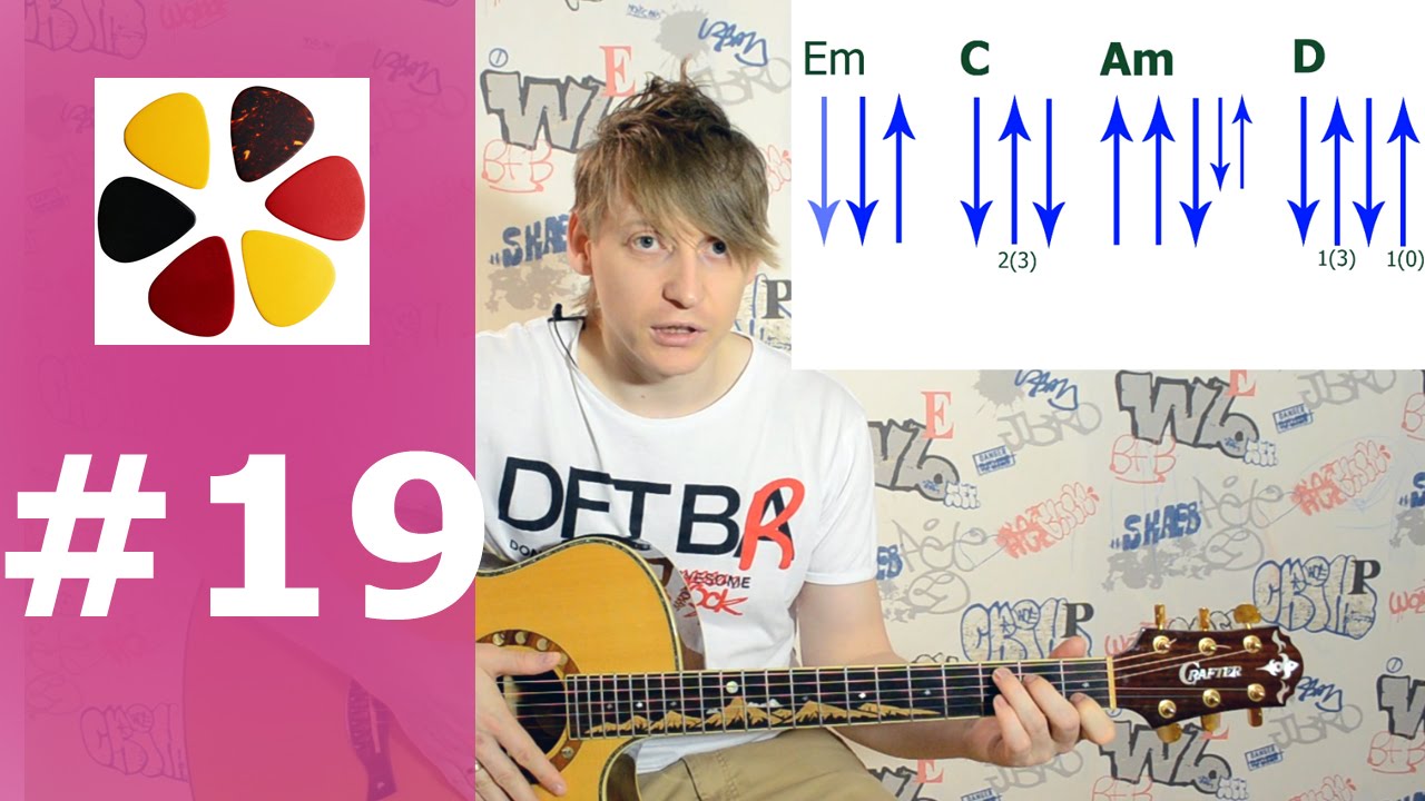 Обучение, уроки игры на гитаре для начинающих с нуля (19 урок) ДДТ-Что нам ветер_ разбор