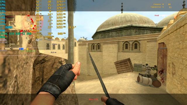 Counter-Strike Source i7 2600S RAM 16GB DDR3 ZOTAC GTX 650 2GB HP Compaq Pro 6300 SFF