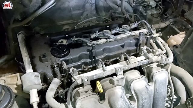 Технологии SL: Промывка масляной системы SORENTO 2.4