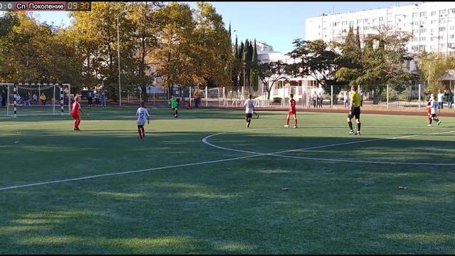 Бастион - Сп. Поколение  1ый Тайм Крым(2014)