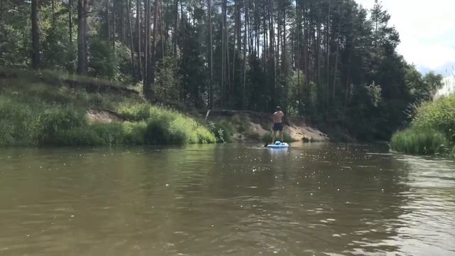 2018.07.14 - сплав по р. Киржач на SUP-Surf