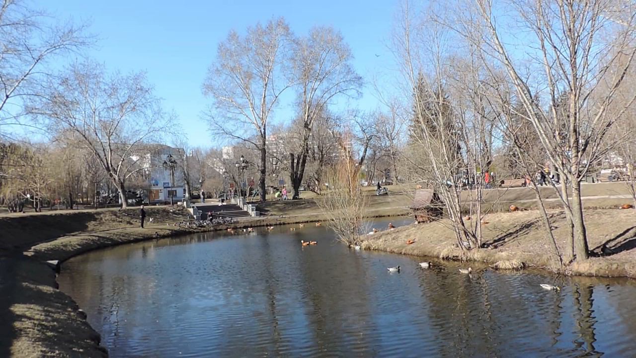 Москва Весенний Екатерининский пруд - 29 марта 2014