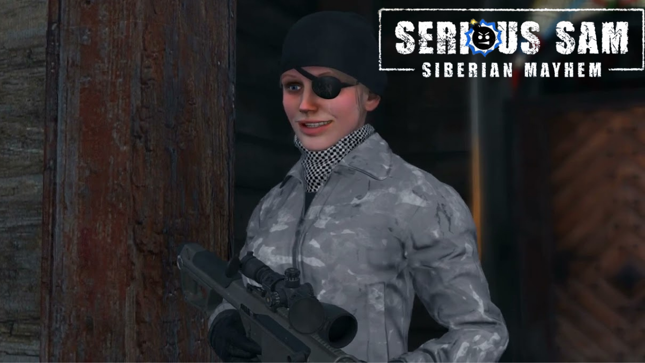 Serious Sam: Siberian Mayhem #6 - Давняя подруга Одноглазая Ольга