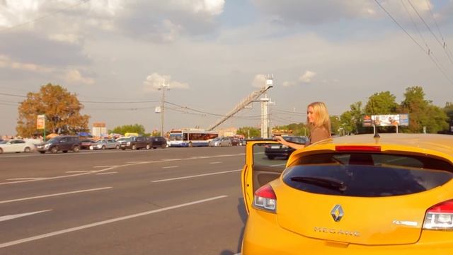 Renault Megane R.S Тест-драйв в программе Москва рулит