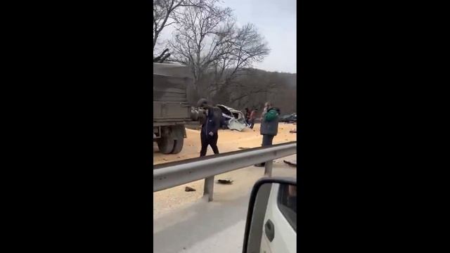 #Крым #ДТП на Волчьих воротах.