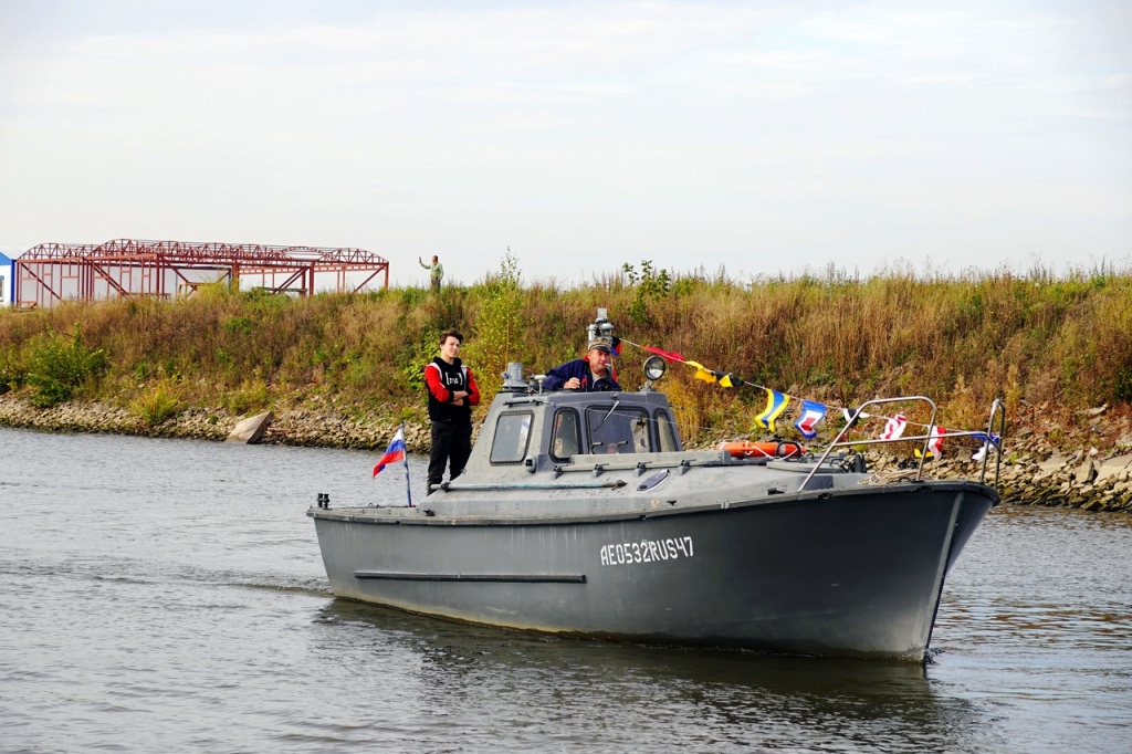 Катер Бычок. Поход на Шестой Северный форт Кронштадта. Сквозь непогоду