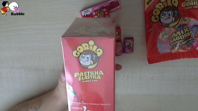 Bubble TV Выпуск №5 жевательная резинка Gorila (Горилла Португалия)