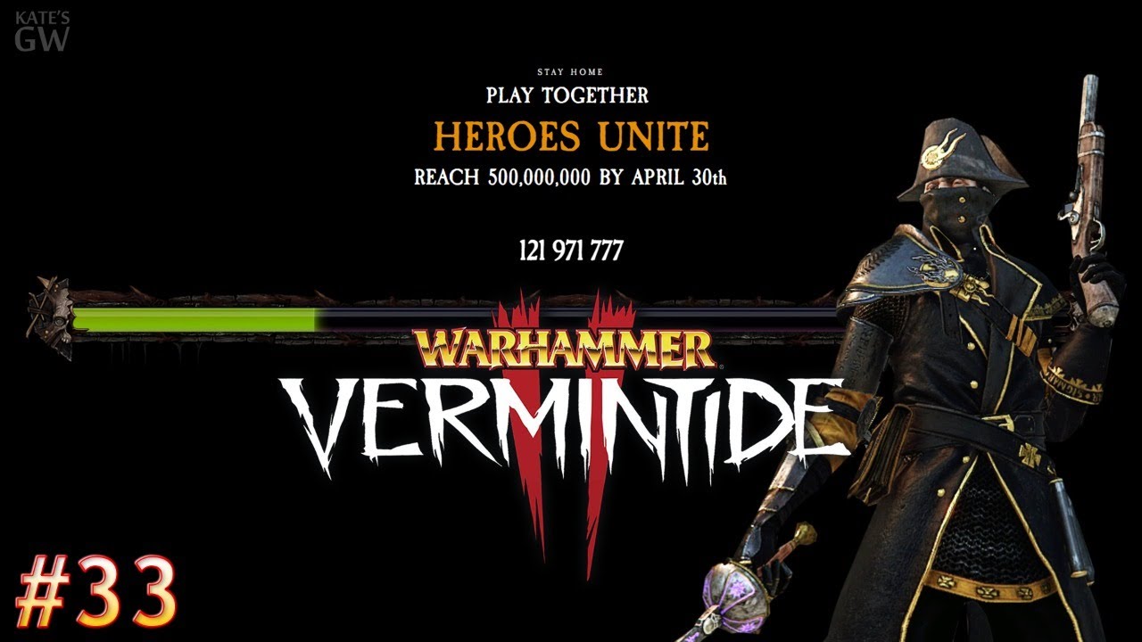 СТРИМ ➤Warhammer: Vermintide 2 ➤ ВИКТОР ЗАЛЬЦПАЙР VS 500 000 000 КРЫС. ➤ Part #33 - #2