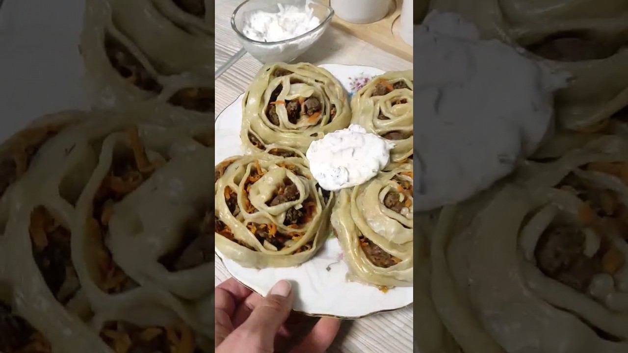 ХАНУМ-РОЗОЧКИ #рецепты #видеорецепты #вкусныерецепты #ханум