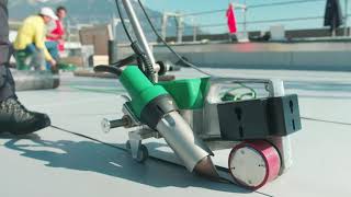 Сварочный автомат горячего воздуха LEISTER UNIROOF 700.