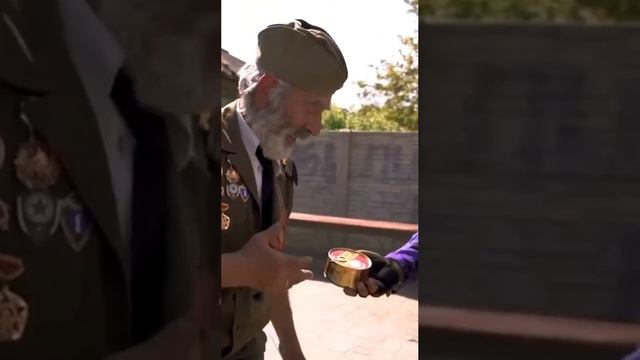 Ветеран ВОВ дождался русских.