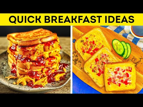 Идеи быстрого завтрака - Простые рецепты для начала дня!