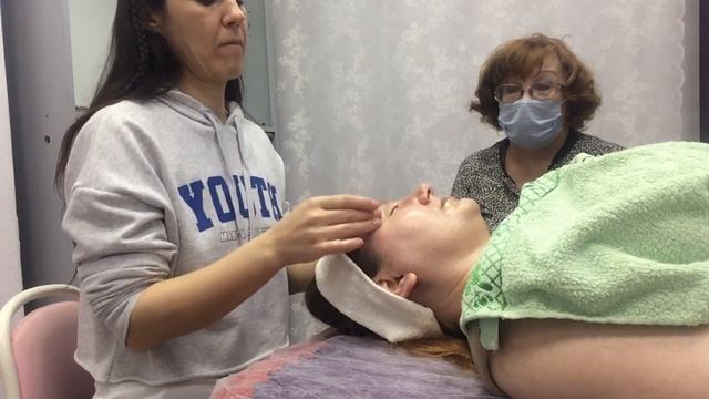 Массаж для лица. Урок_2_Часть_3_Поглаживания_и_лимфодренаж