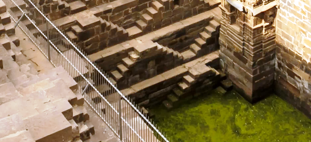 Артефакты древней Индии, колодец Чанд Баори.