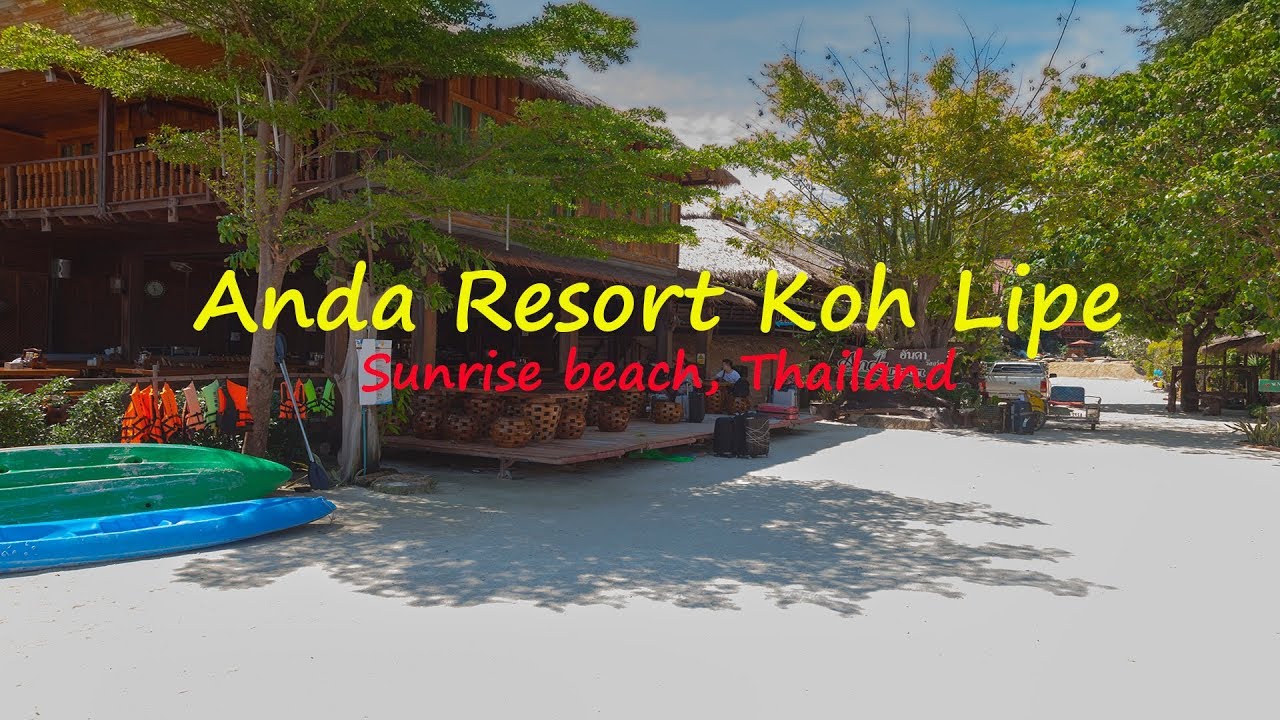 Где остановиться на острове Ко Липе - гостиница Anda Resort Koh Lipe