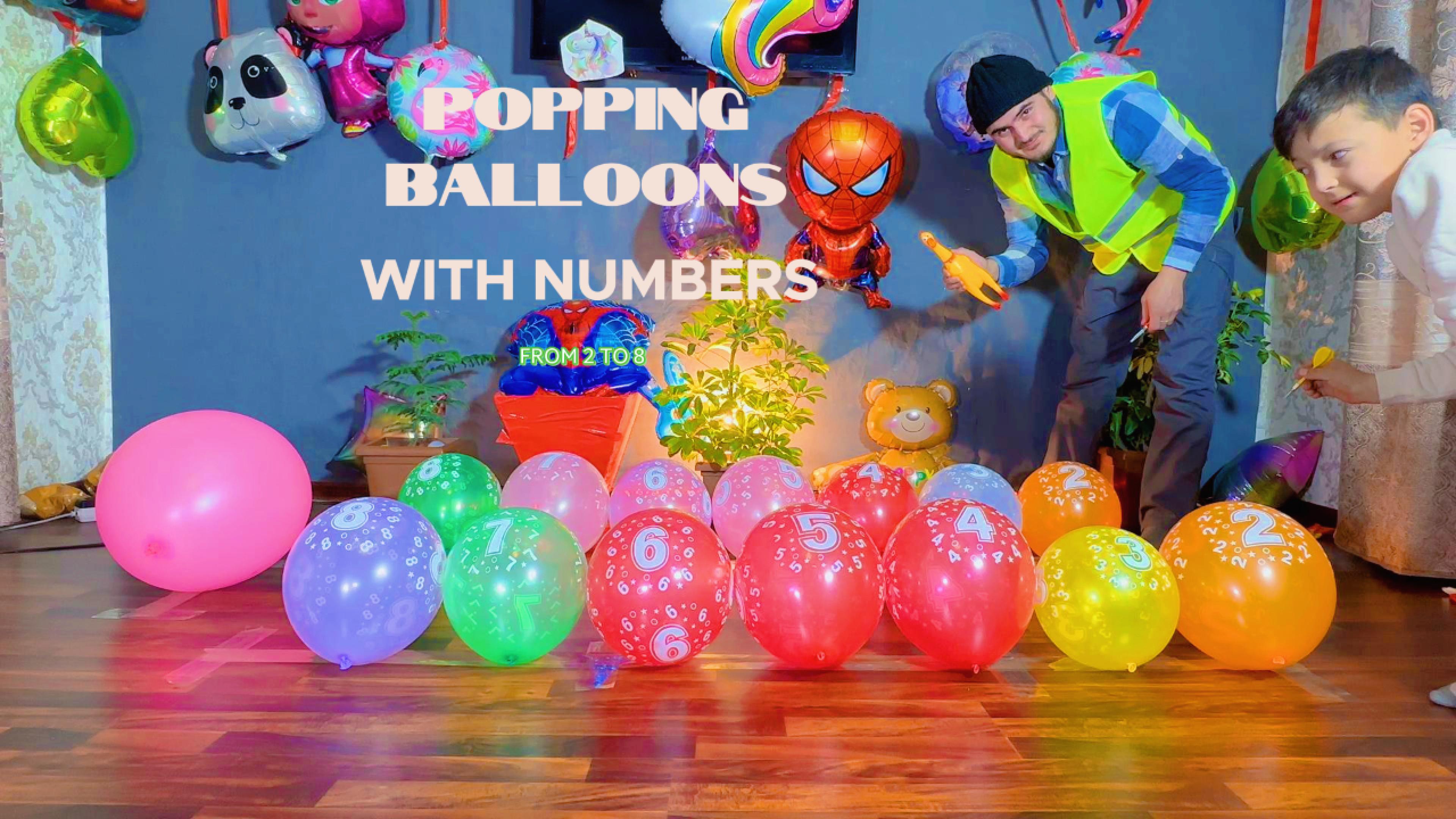 Лопаем воздушные шары #шар #дети #видеодлядетей
