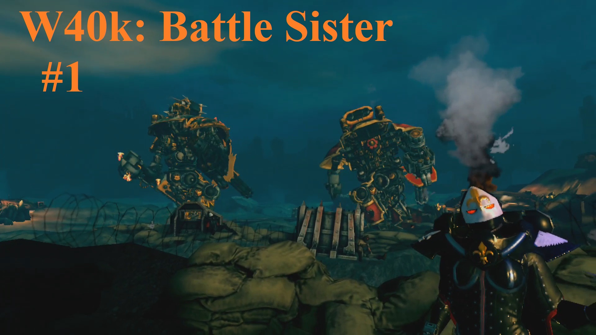 VR Warhammer 40,000: Battle Sister #1 ► Поле Битвы