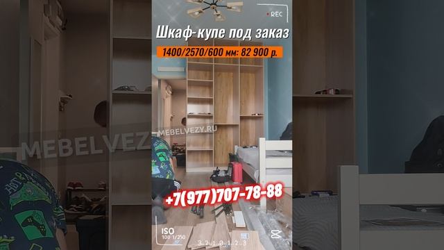 Шкаф арт.sh7 Размер: 1800/2570/600 мм, Цена: 89 500 ₽ под ключ