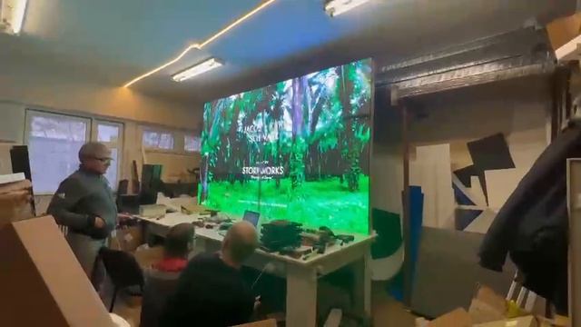 SVET LED Видеоэкран Р3 3200х1920 мм.