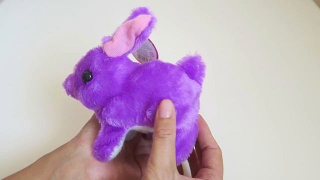 Интерактивная мягкая игрушка "Кролик", серия "Домашнее животное", бренд Play the game