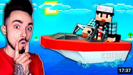 ВПЕРВЫЕ СКРАФТИЛ КАТЕР НА ОДНОМ БЛОКЕ В ОКЕАНЕ МАЙНКРАФТ!.mp4