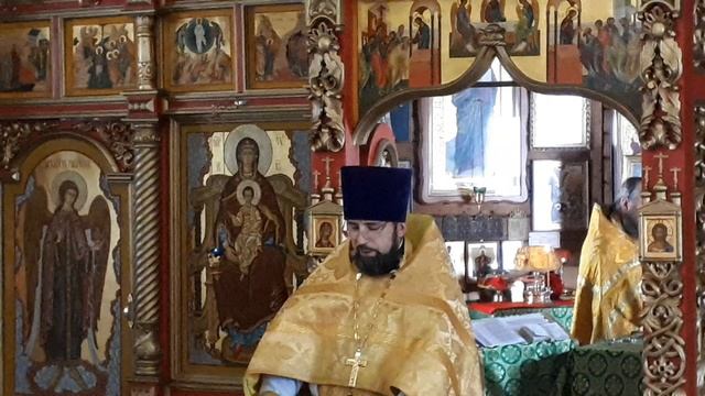 18 июня в Неделю Всех святых, в земле Русской просиявших, проповедь иерея Игоря Шананина