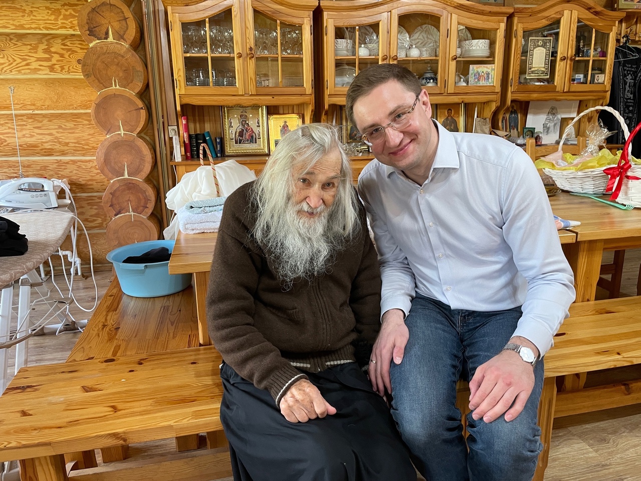 Новая встреча с Батюшкой ИЛИЕМ в Оптиной Пустыне. Дорога в Оптину и радуга над Оптиной Пустынью.