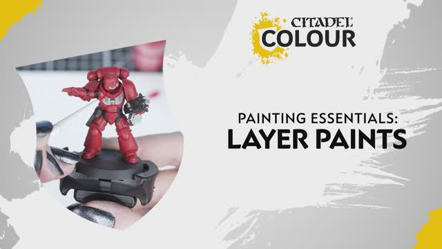 Warhammer 40000 - How to Use Citadel Colour Layer Paints _ Beginner _ Warhammer Painting Essentials