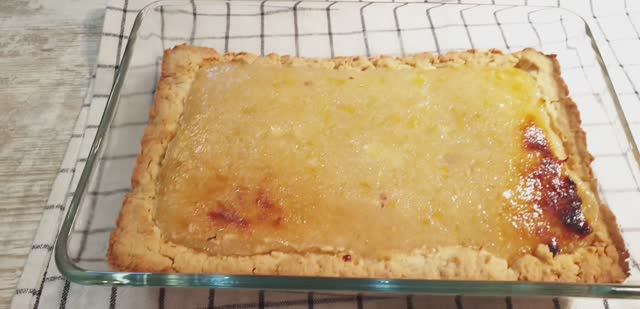 Пирог лимонный