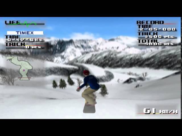 (PS2) Cool Boarders - Code Alien (SLPS-25022) GamePlay PSXPLANET.RU RU