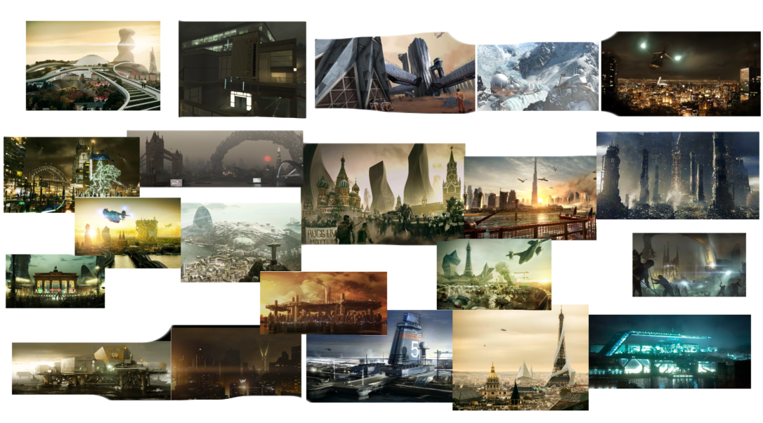 Локация город будущего альтернативный в Deus Ex - по факту