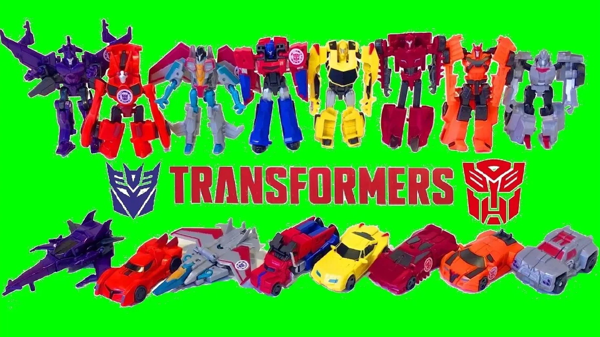 Трансформеры Игрушки 8 Роботов Машинок Оптимус Прайм Бамблби Мультики про Машинки для Детей
