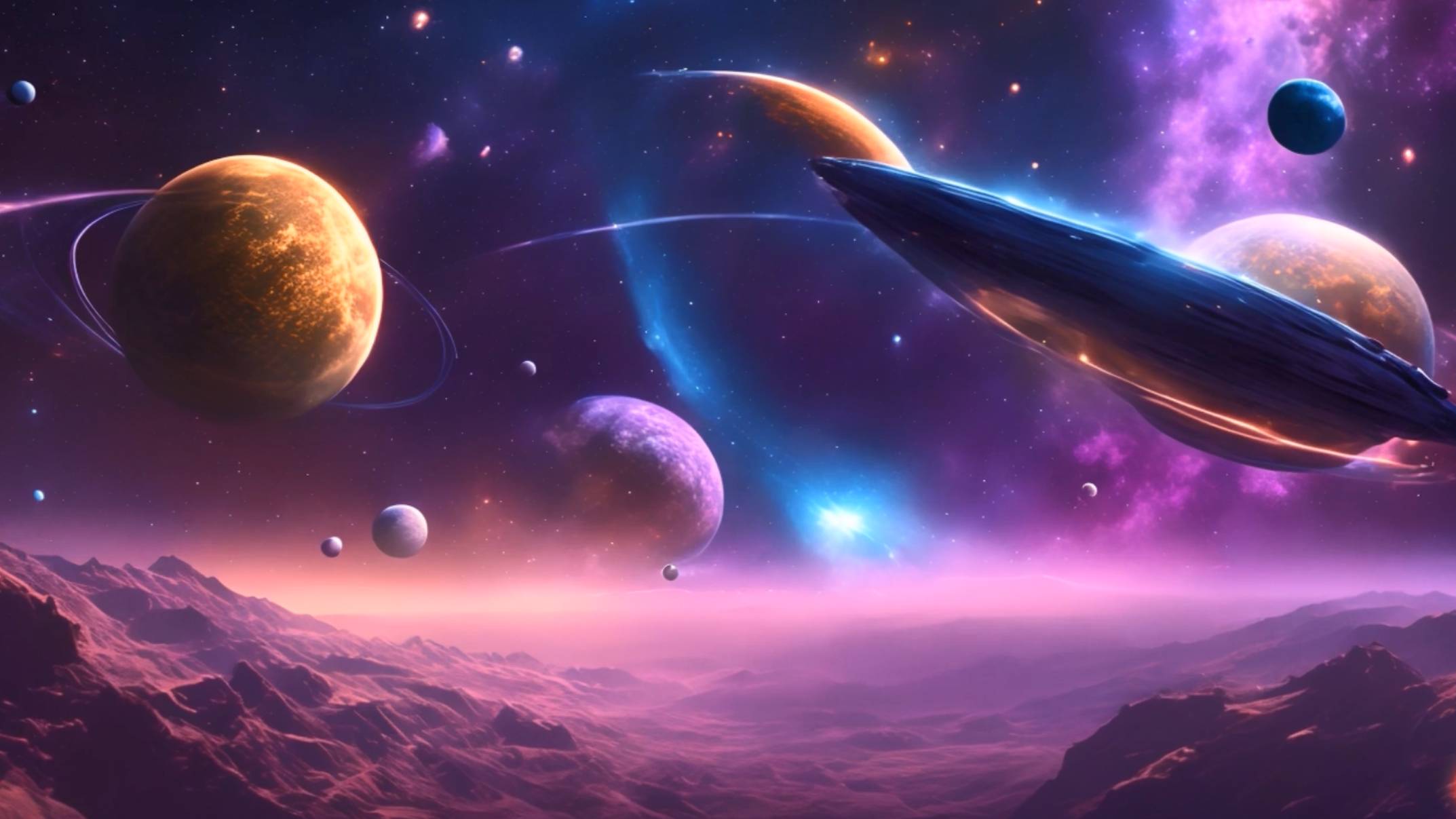 Космическое Путешествие: Музыка для Расслабления и Спокойного Сна