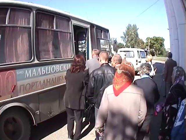 Поездка ветеранов в Людиново.