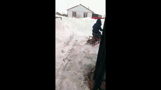 Снегоход своими руками.