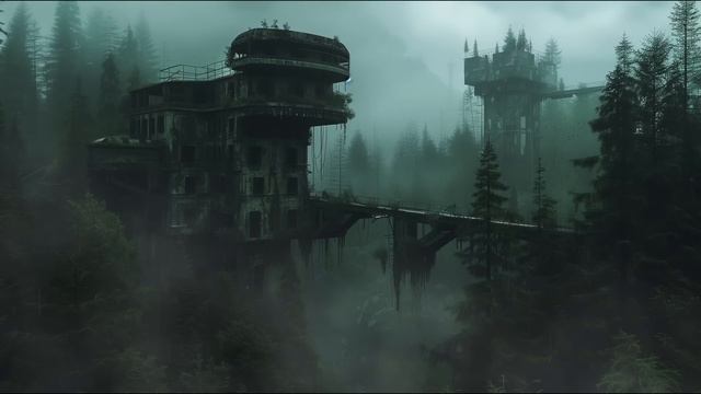 Forest Outpost - Dystopian Dark Ambient Music | Ambience for Sleep