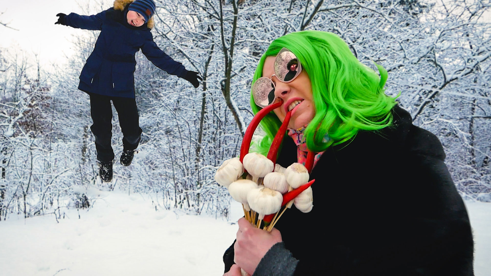 Баба Яга 2. Love Story и КОЛОБОК (Русская сказка)