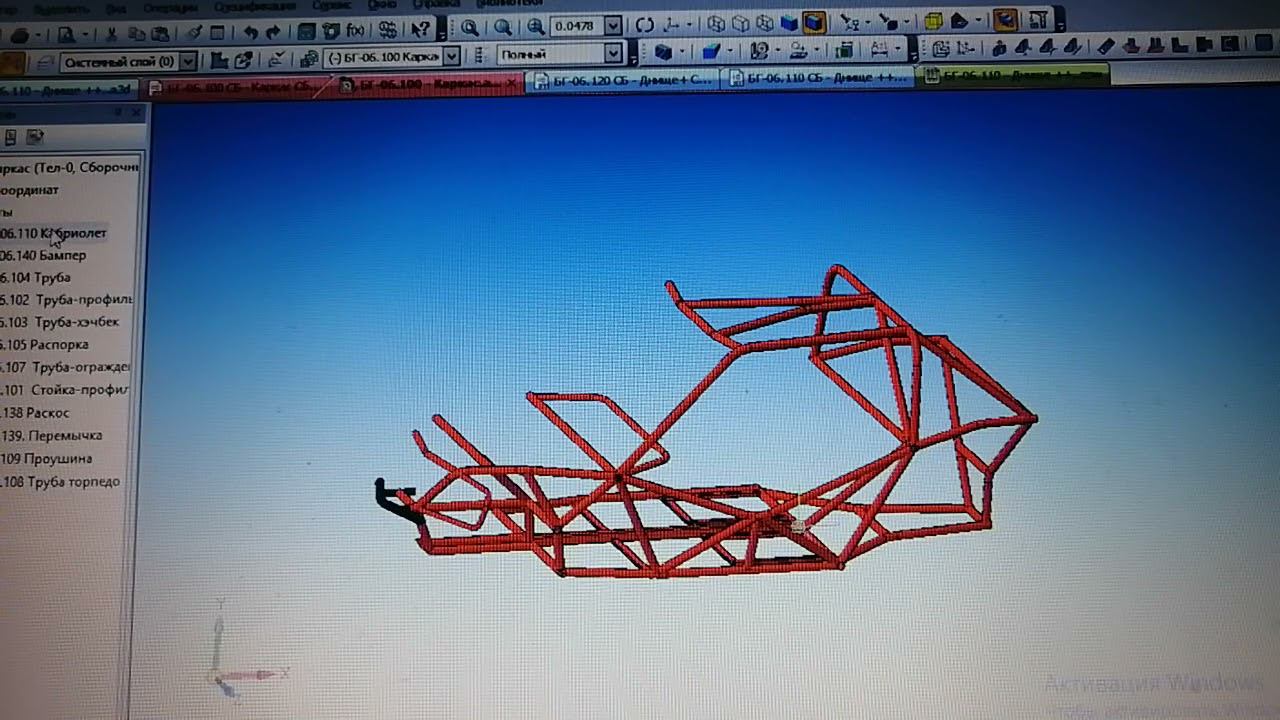 Чертежи двухместной багги. Неделя прошла запись пошла. Шаг №4