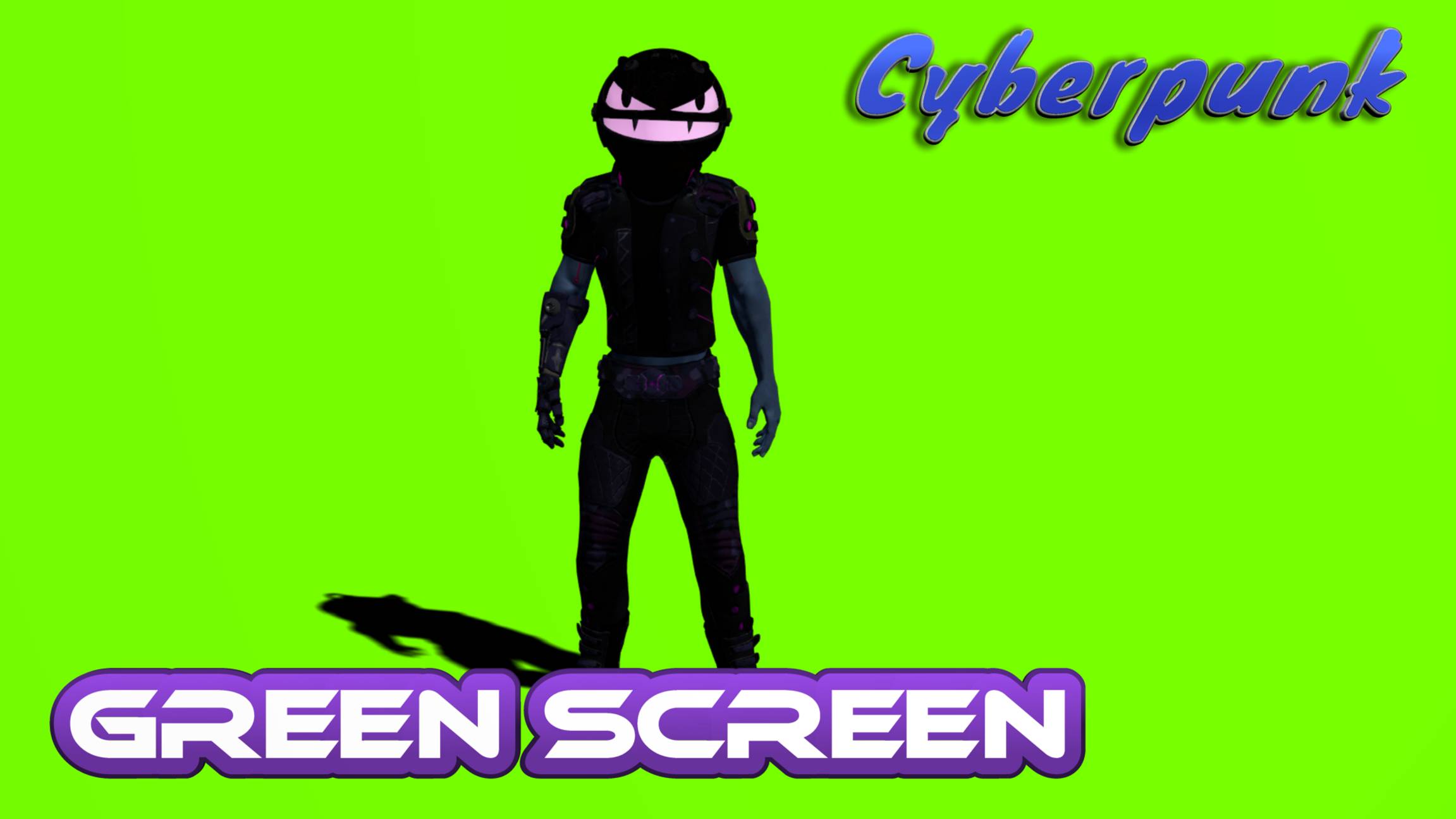 Green Screen - Cyberpunk