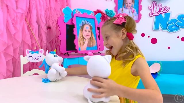 Настя загадывает желания и помогает людям. История для детей.