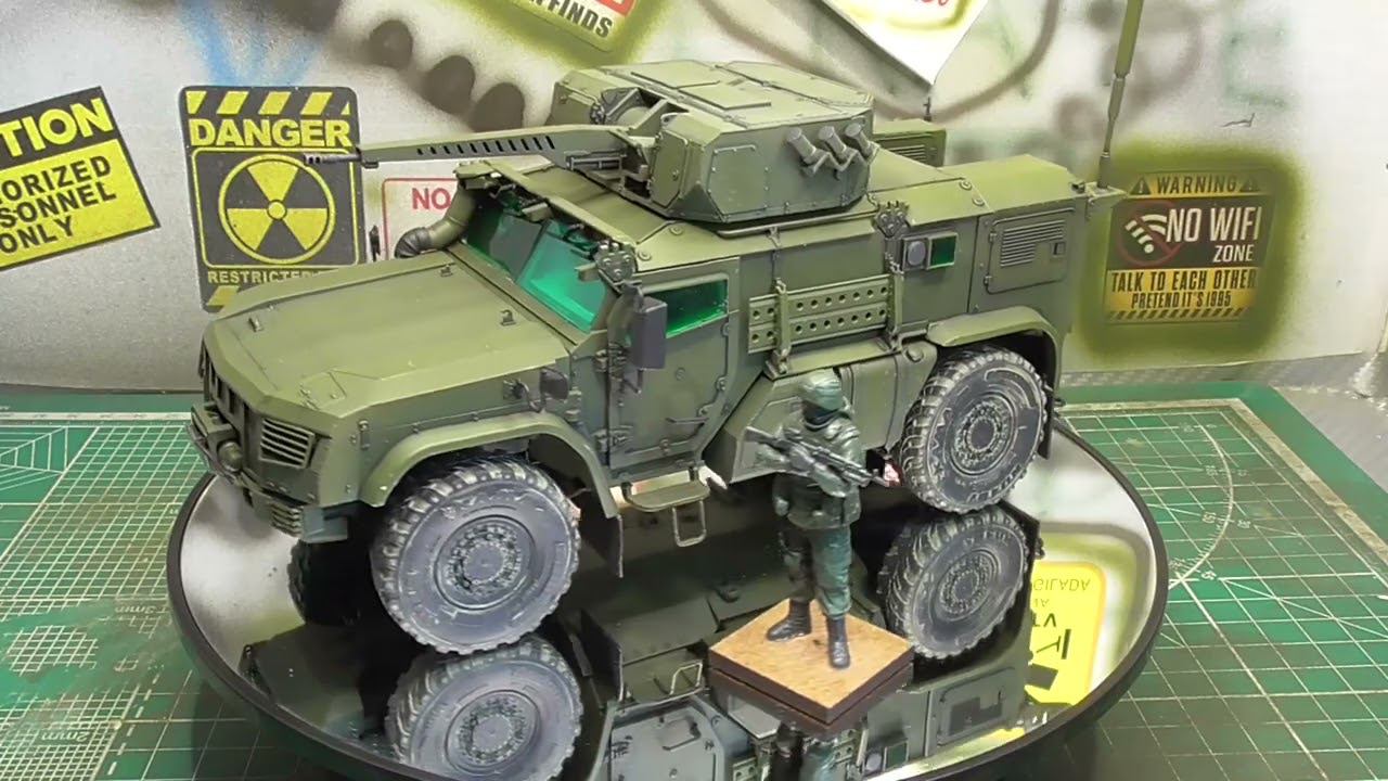 К - 4386 "Тайфун" ВДВ с БМДУ, 1/35, Звезда 3648.