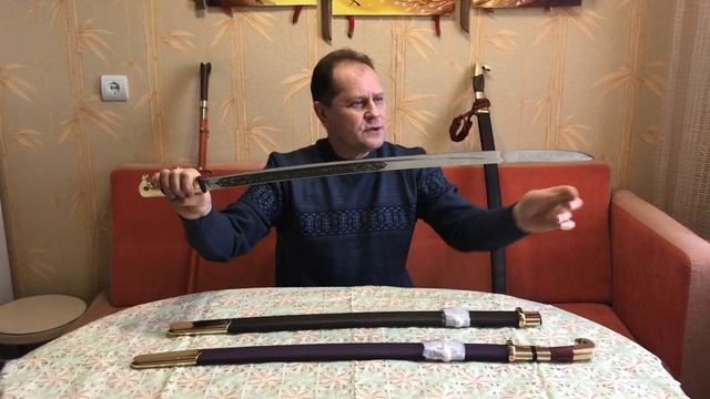 Отзыв Ступникова В.В. о шашках казачьих 1881 г. (К-109) фирмы "Назаров и Калибр"