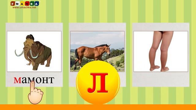 Алфавит русский Учим Буквы и Звуки с Кругляшиком - Буква Л