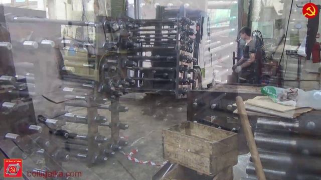 Погрузка блоков фундаментных болтов ГОСТ 24379.1-2012. Вес одного блока 1500 кг.